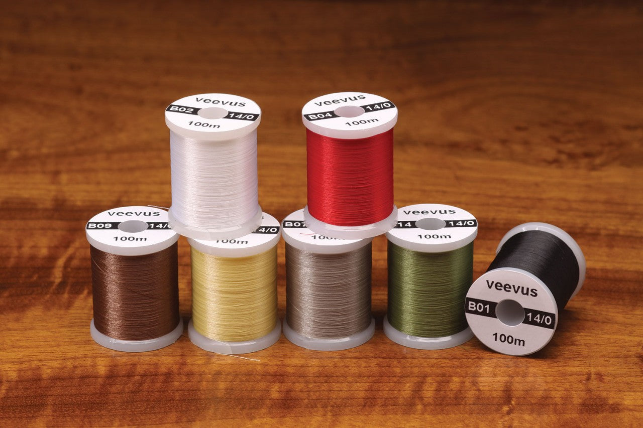 14/0 Veevus Fly Tying Thread - Assorted Colors – Ed's Fly Shop
