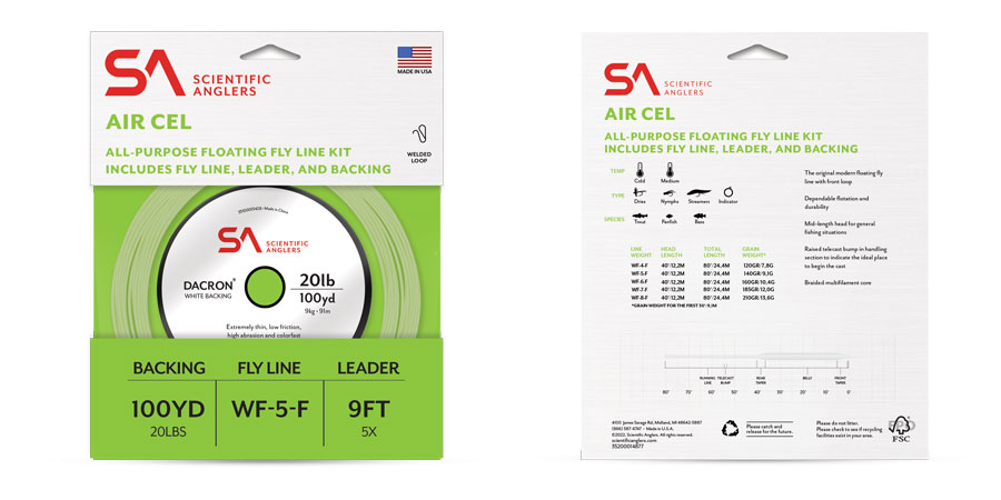 Scientific Anglers Air Cel Kit Fly Line – Ed's Fly Shop